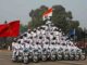 Daredevils Create New World Record For Highest Human Pyramid On Moving ...