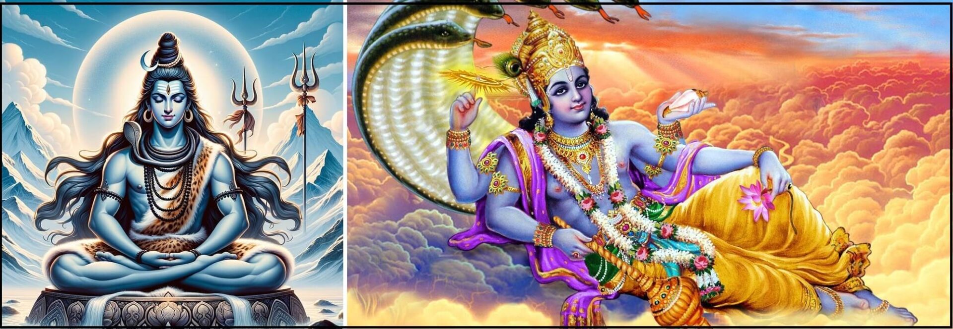 The Eternal Debate: Who Is More Powerful Lord Shiva Or Lord Vishnu ...